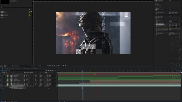Lesson 17 Glitch Displacement Compositing (Scene 3)