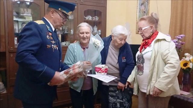 Музыкальное поздравление Шосталь М.А.в праздник зрелости, мудрости и долголетия