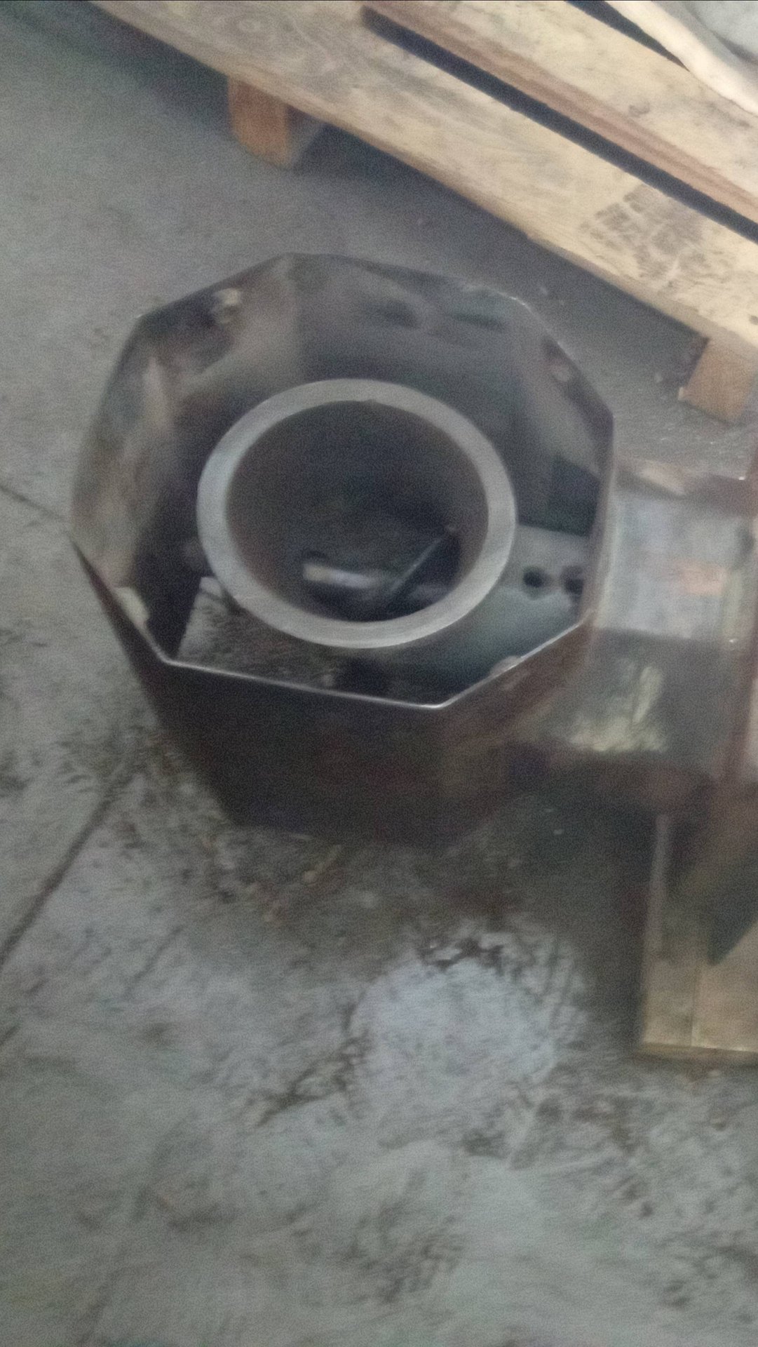 Работа восстановленного поворотного механизма на поворотной горелке IQ-котла