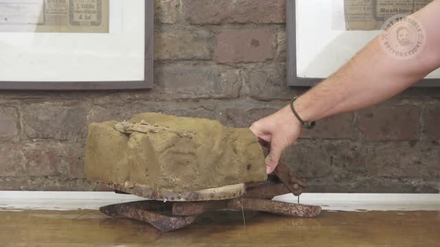 Реставрация складного детского стульчика Truffy 1910 года выпуска