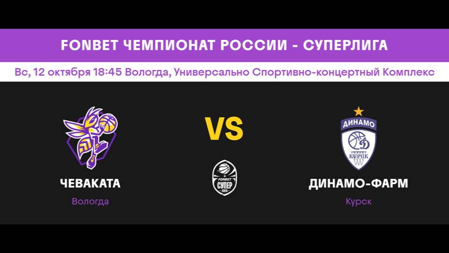 Чеваката (ж) (Вологда) - Динамо-Фарм (ж) (Курск)