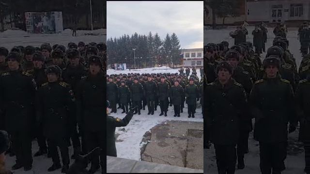 Шаповалов Егор и курсанты ДВОКУ "Рокоссовцы"