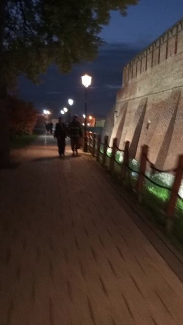 Стена Коломенского кремля