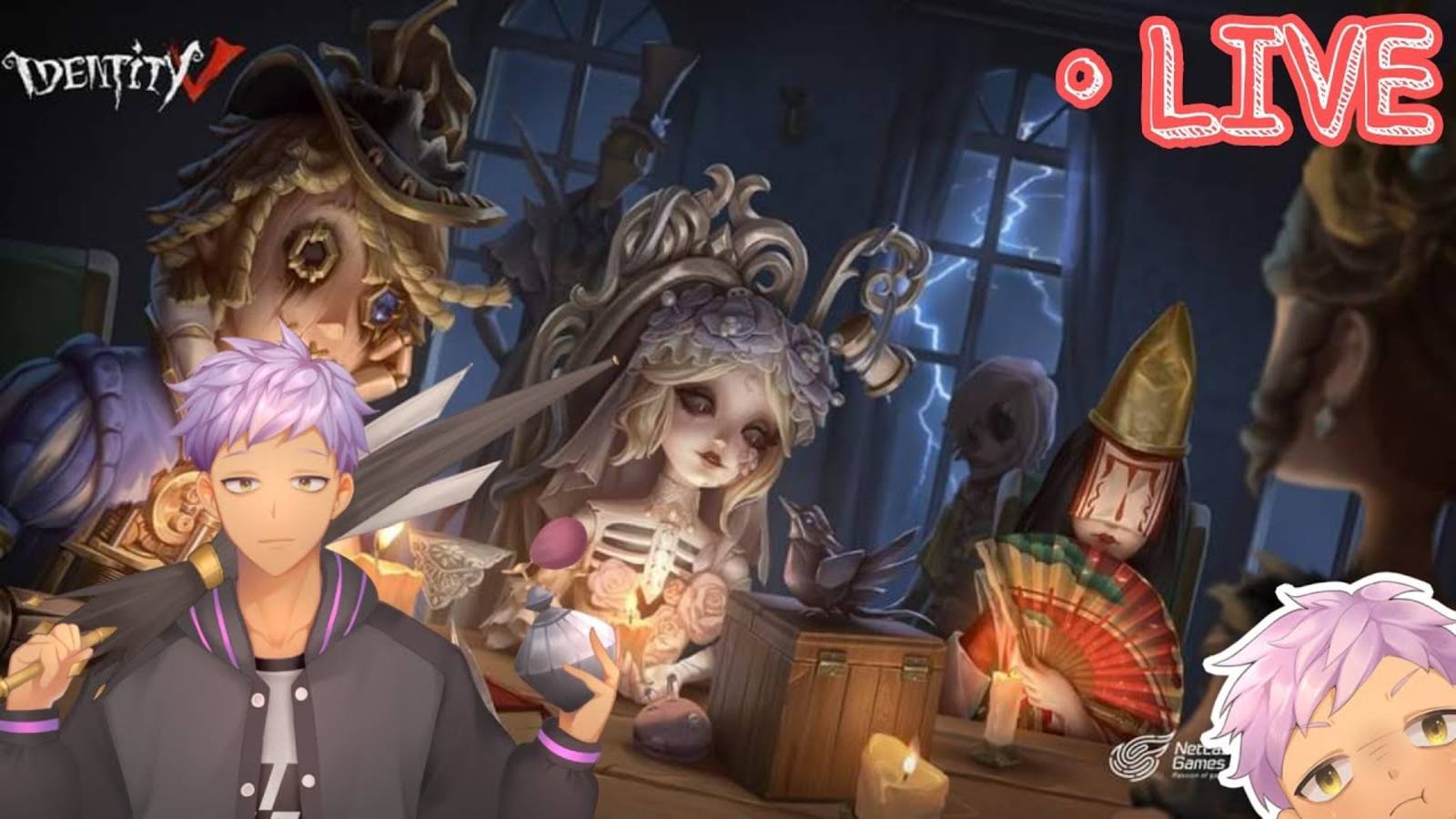 Стрим #Identity V: Охота началась! Серия побед!