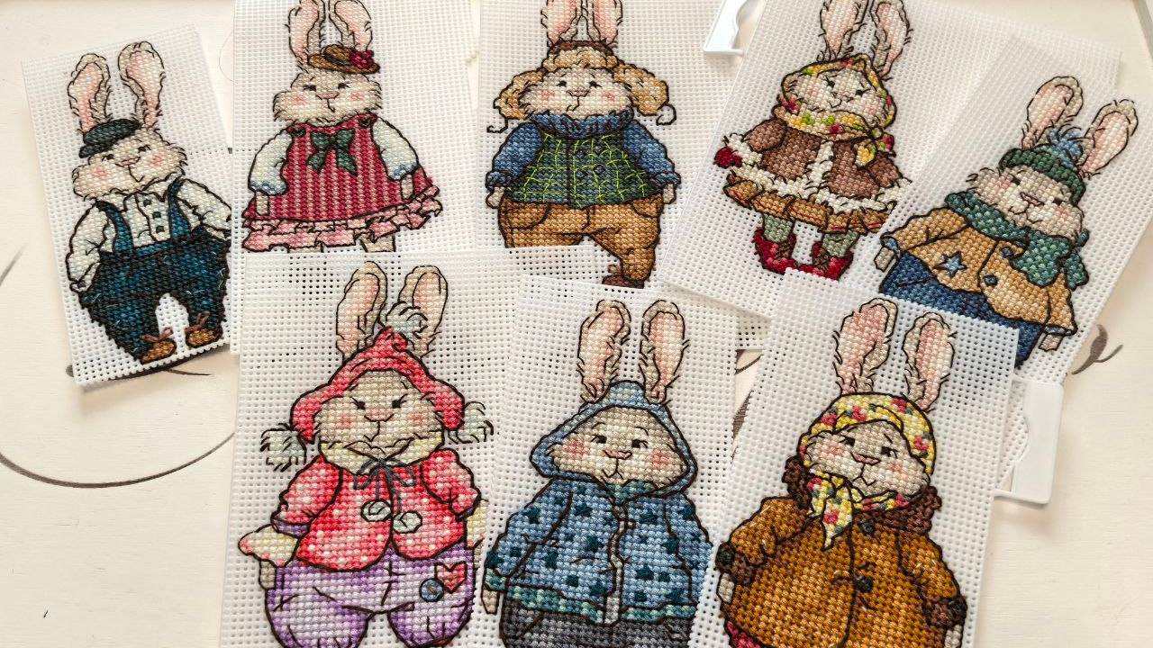 Почти рукодельный влог. Вышивальная неделя 04 - 11.10.2025