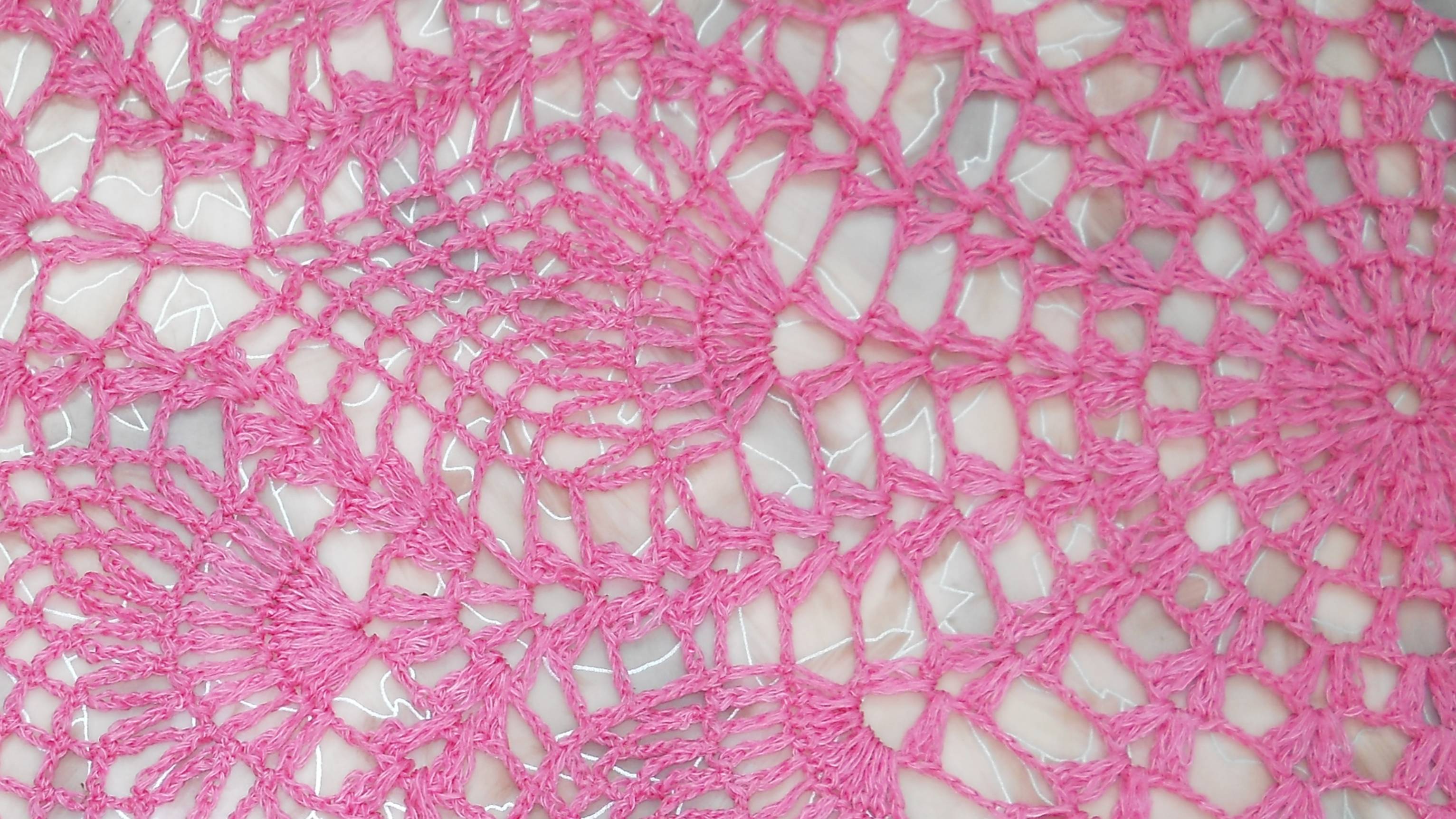 Салфетка с ананасами