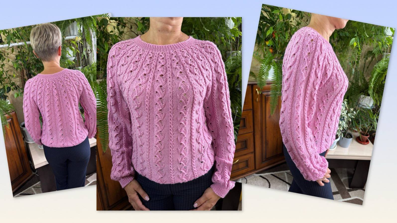 ОбЪяснение,как вязать узор к джемперу с круглой кокеткой БРИЛЛИАНТ💎