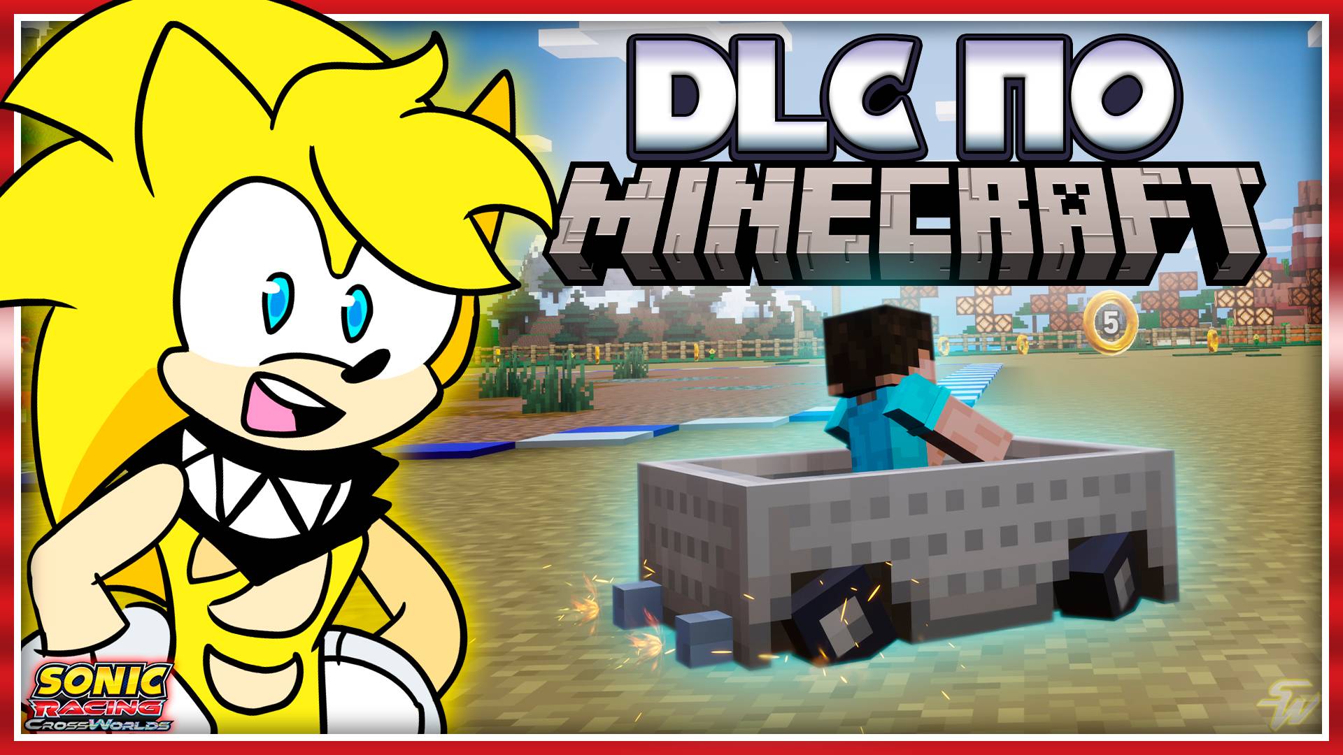 ДЛС и ФЕСТИВАЛЬ по МАЙНКРАФТУ | Sonic Racing CrossWorlds