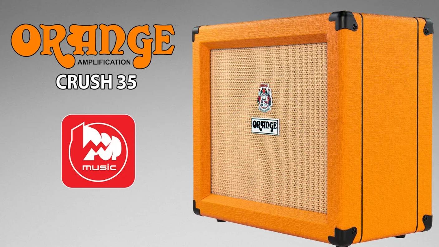 Гитарный комбик Orange Crush 35RT (двухканальный усилитель, со встроенным ревером)