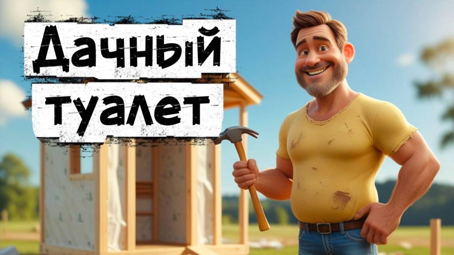 Дачный туалет своими руками 2.0