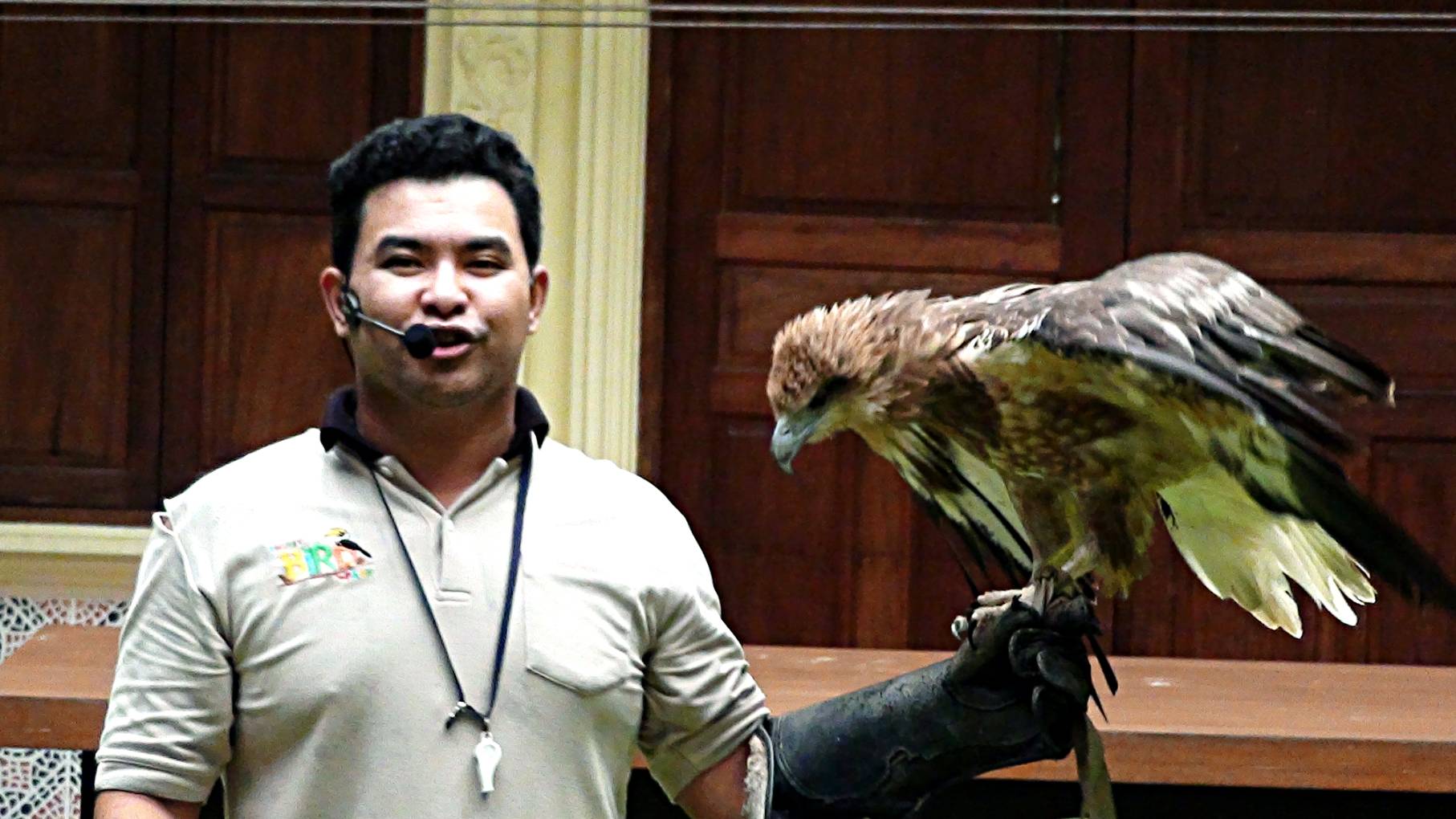 Таиланд. Пхукет. Увлекательное шоу в Птичьем парке.