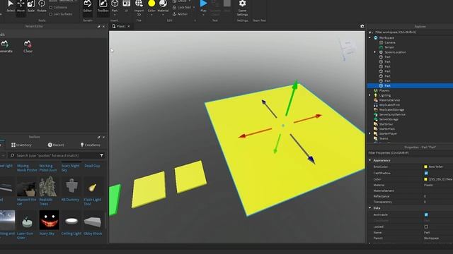 Создаю свою первую игру в Roblox с нуля!