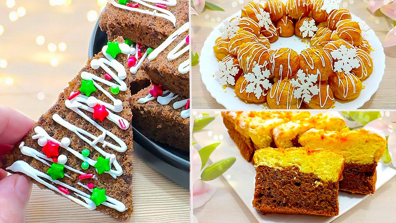 🔝Праздничный Стол! Готовим 3 Эффектных Десерта! Рецепты на Любой Вкус!