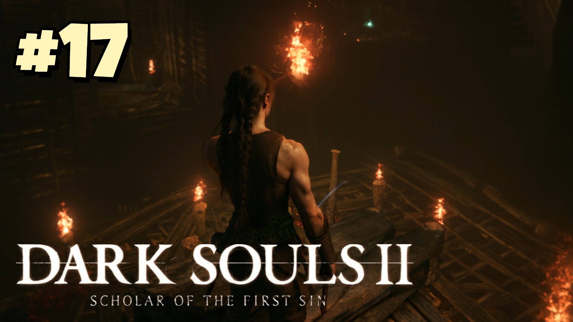 Dark Souls 2. Улучшенная графика. Прохождение #17. Помойка и Босс Гниющий + секрет.