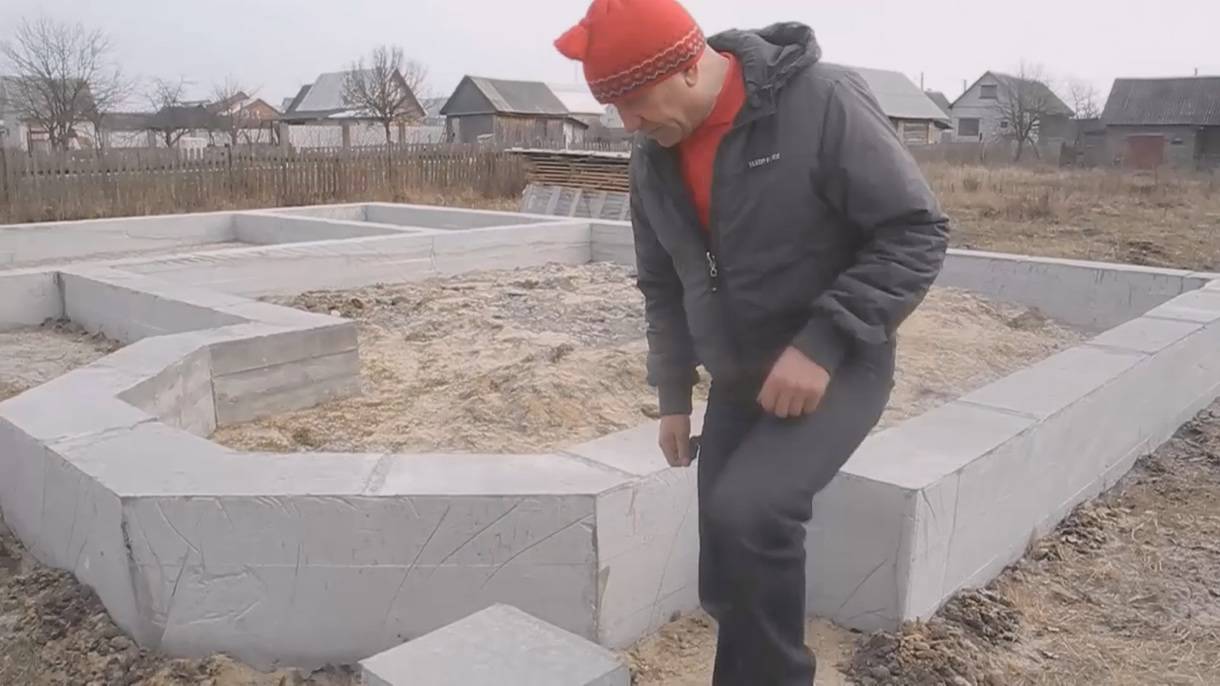 Фундамент для дома после сложной зимы