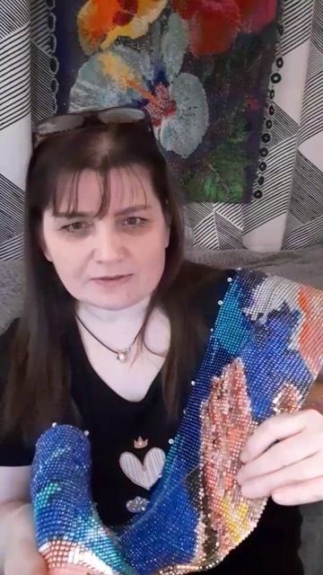 Друзья, посмотрите, как сияет моя картина Иисуса! 🌟 #творчество #библейскиемотивы