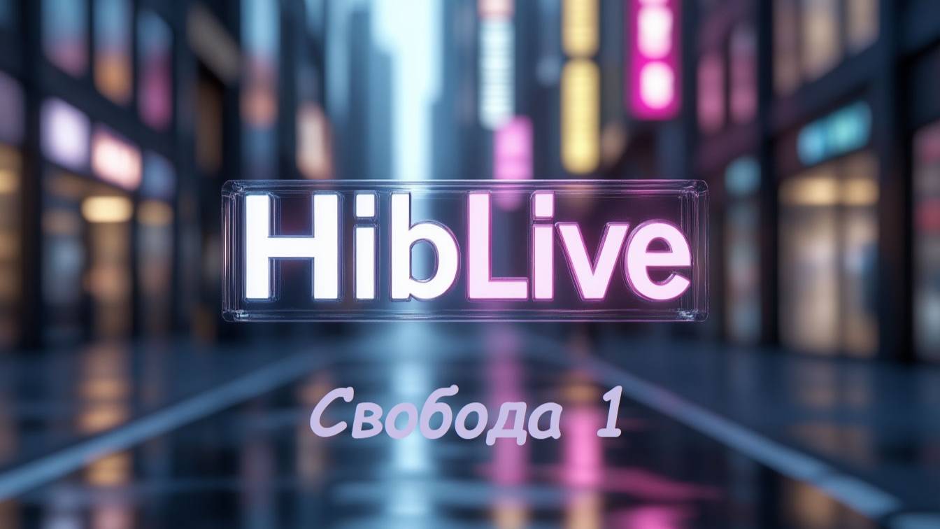 Свобода 1. ОСТ канала. Текст HibLive, Исполнение Нейросеть Suno V5