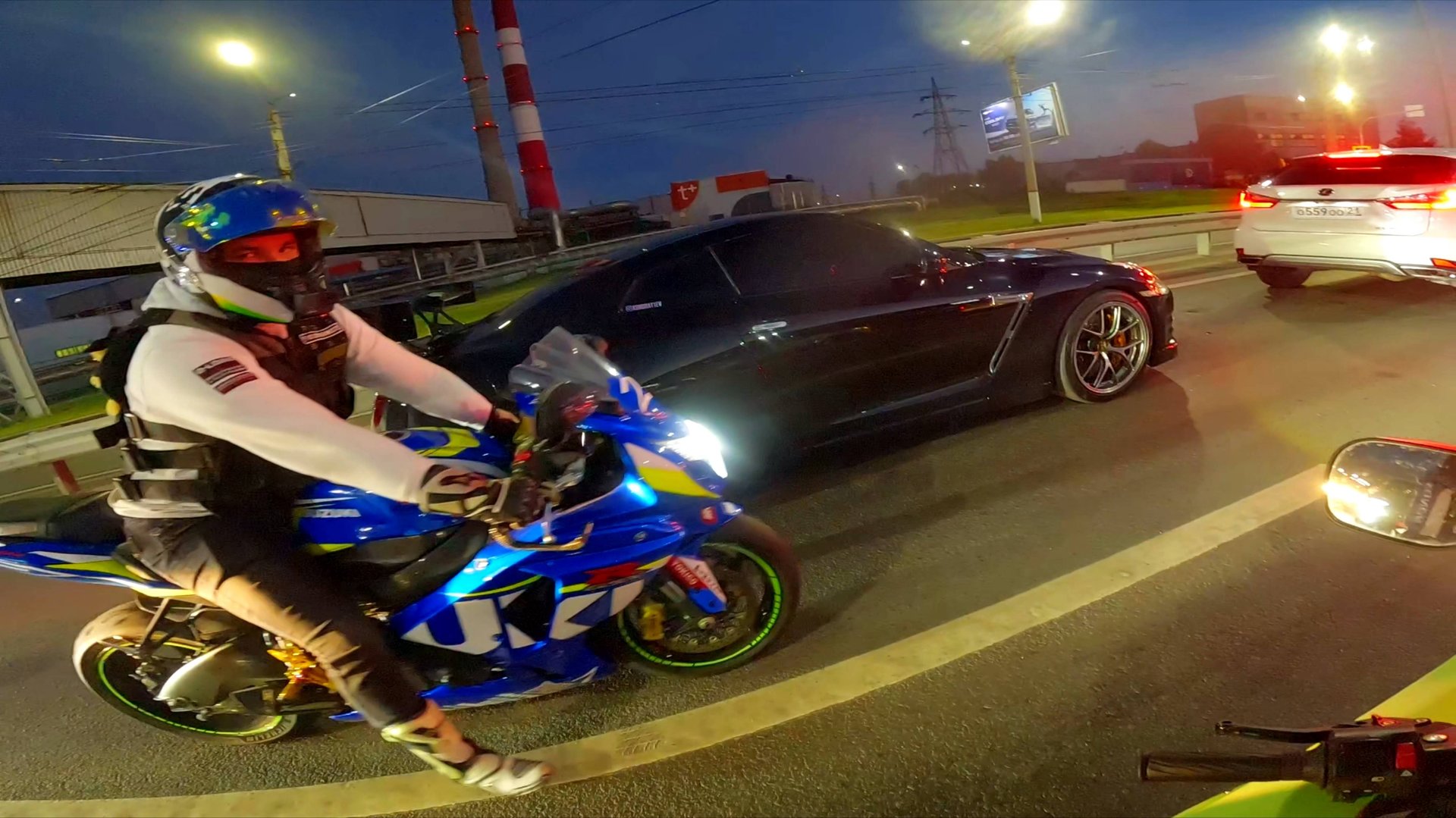 Катнули с Nissan GTR