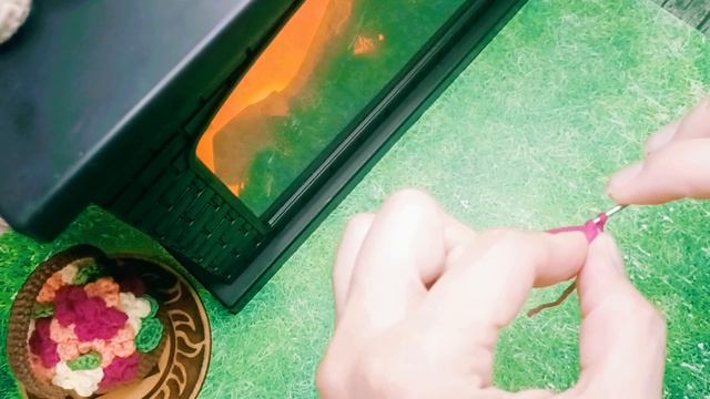 Как я вяжу кольцо Амигуруми🧶 Знаю, что есть варианты проще, но, вдруг, кому-то будет полезно💖