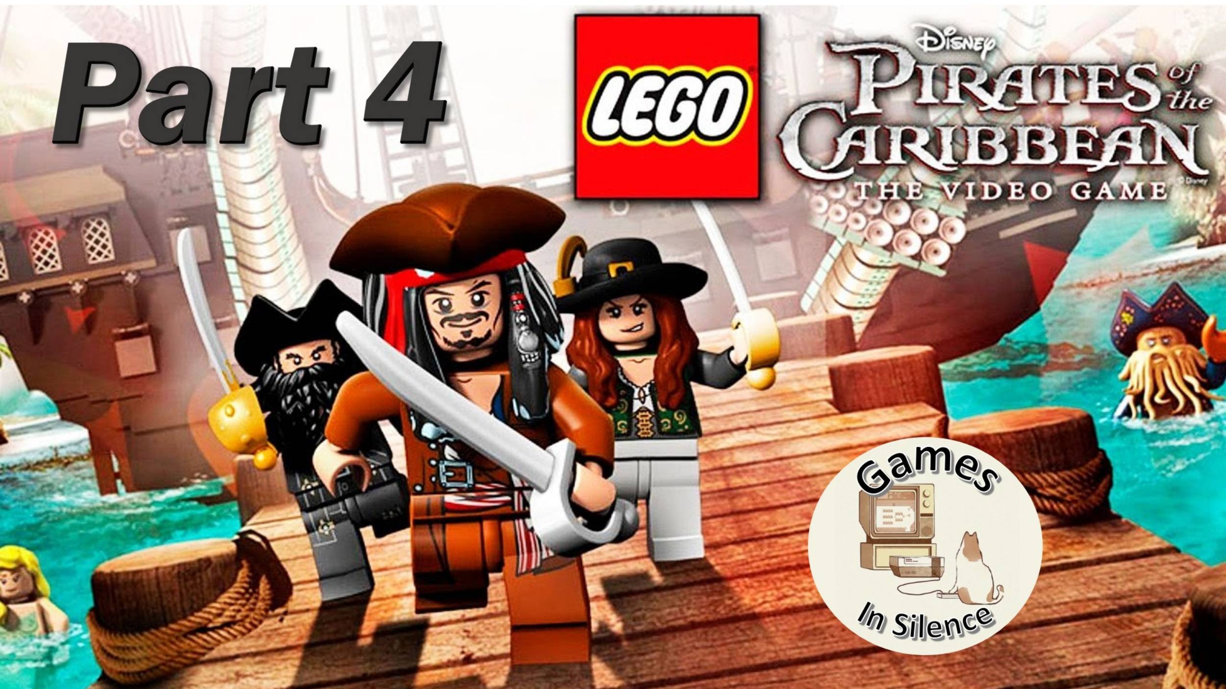 Lego Pirates of the Caribbean. Part 4. On Stranger Tides