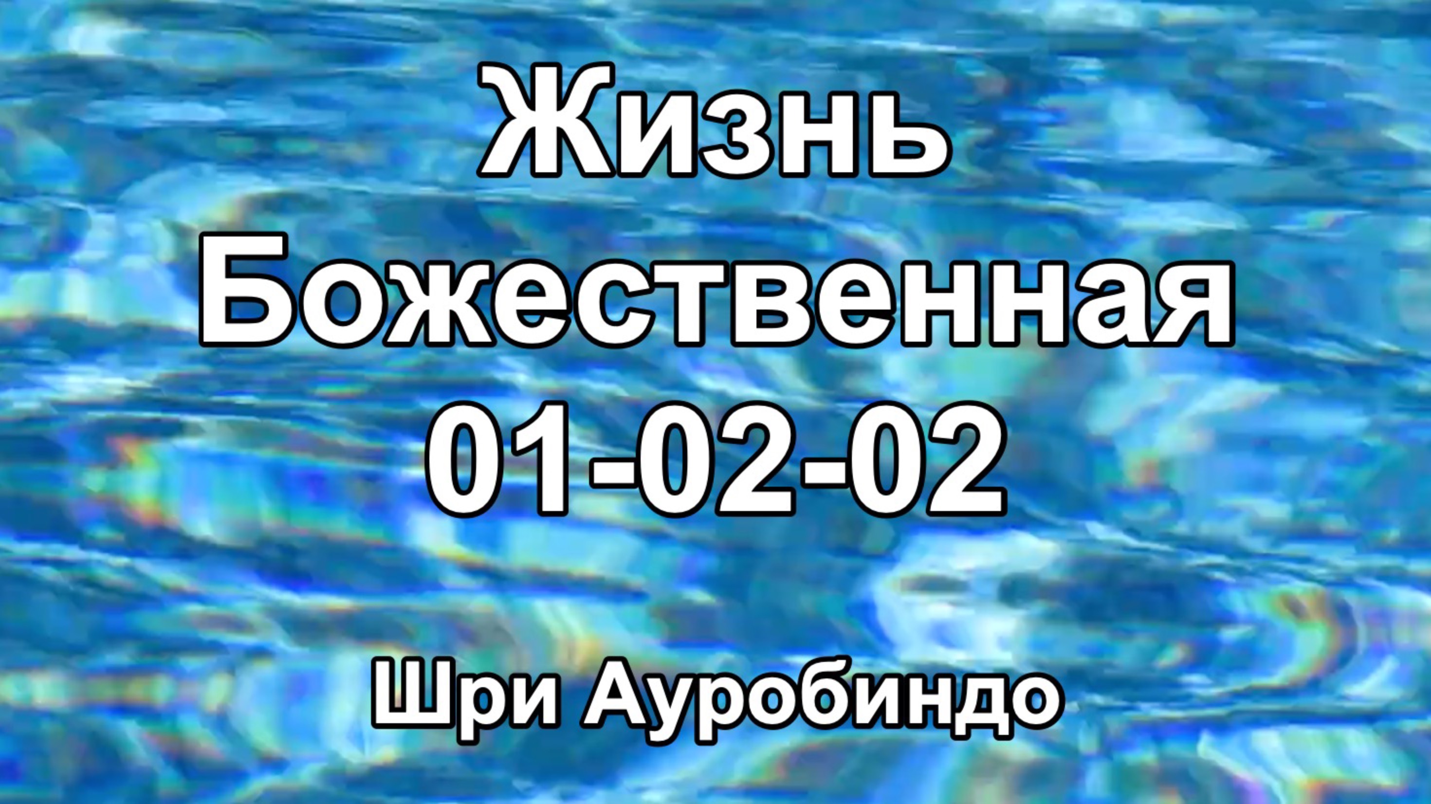 Книга Жизнь Божественная 01-02-02 (Шри Ауробиндо)