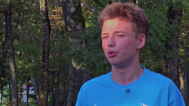 ТВ сюжет, "Максим Бурцев из АРТ отряда", Вероника Калинина