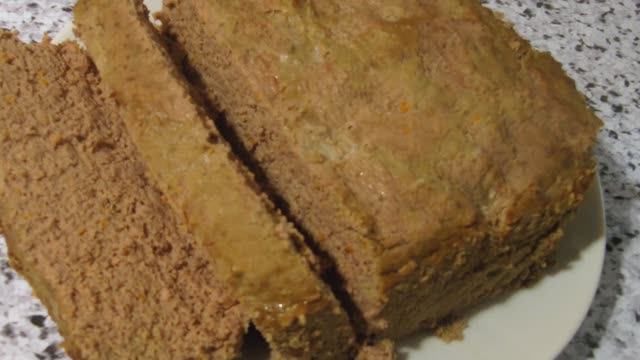 Диетический паштет из печени индейки запеченный в духовке