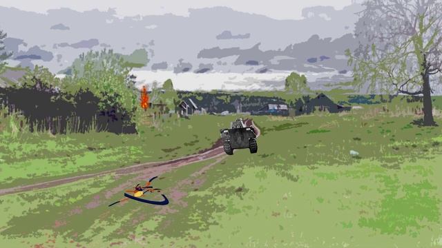 Мультфильм "Война не спрашивает возраст", автор Софья Каурова