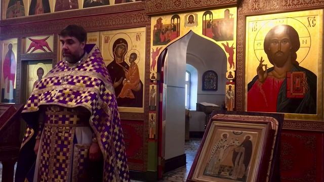 27.09.2025 проповедь иерея Иоанна Шумилова на Воздвижение Честнаго и Животворящего Креста Господня