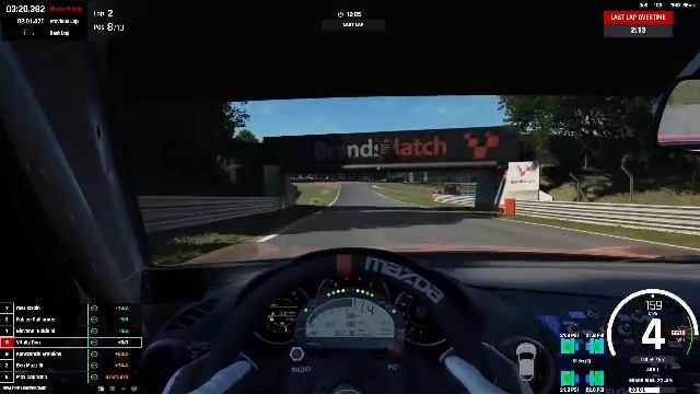 Assetto Corsa EVO. Онлайн гонки на Mazda MX5.