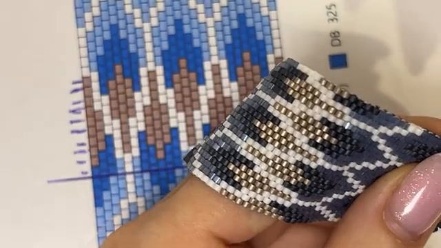 Мастер класс браслет мозаика нечетный от MarsoJewellery