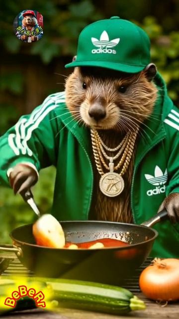 BeBeRr в саду эко кабачки 🦫😁