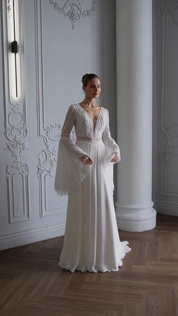 Свадебное платье Раффа из коллекции «Don't Compare!» 2026 от Kookla