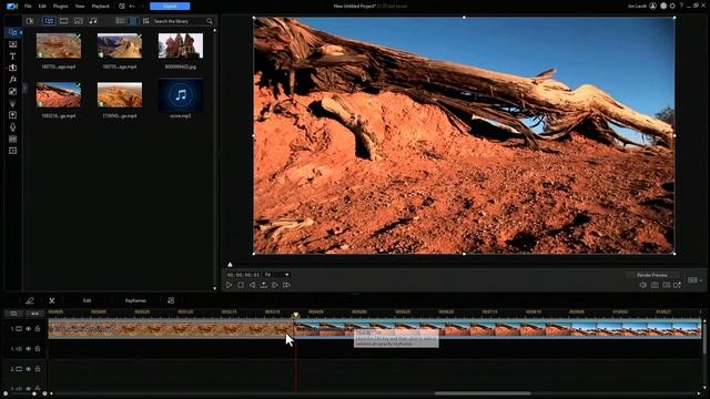 PowerDirector 21...- Советы по работе в режиме раскадровки