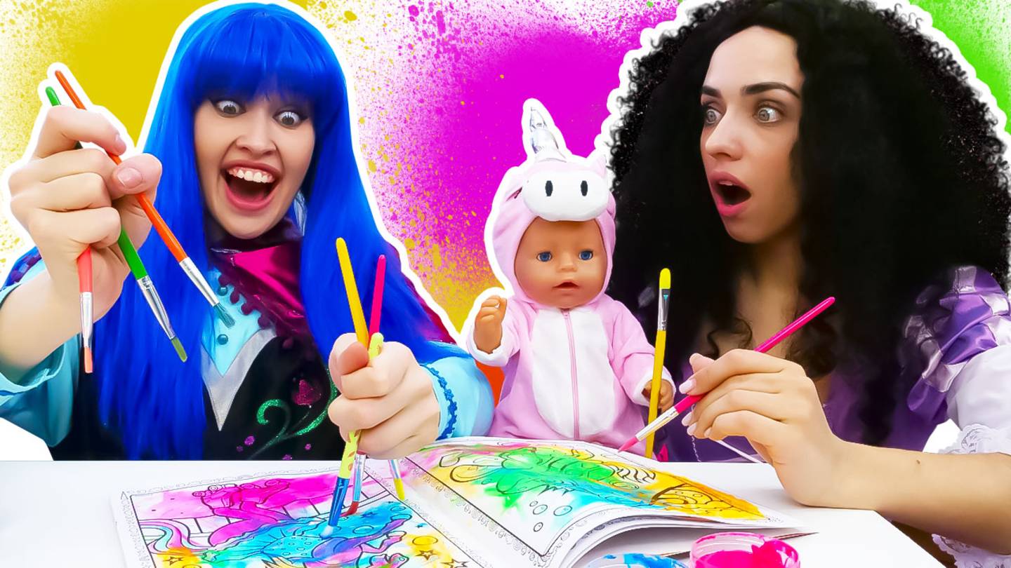 Когда вредная принцесса творит ШАЛОСТИ! Весёлые игры с Бейби Борн Эмили 🎈👑