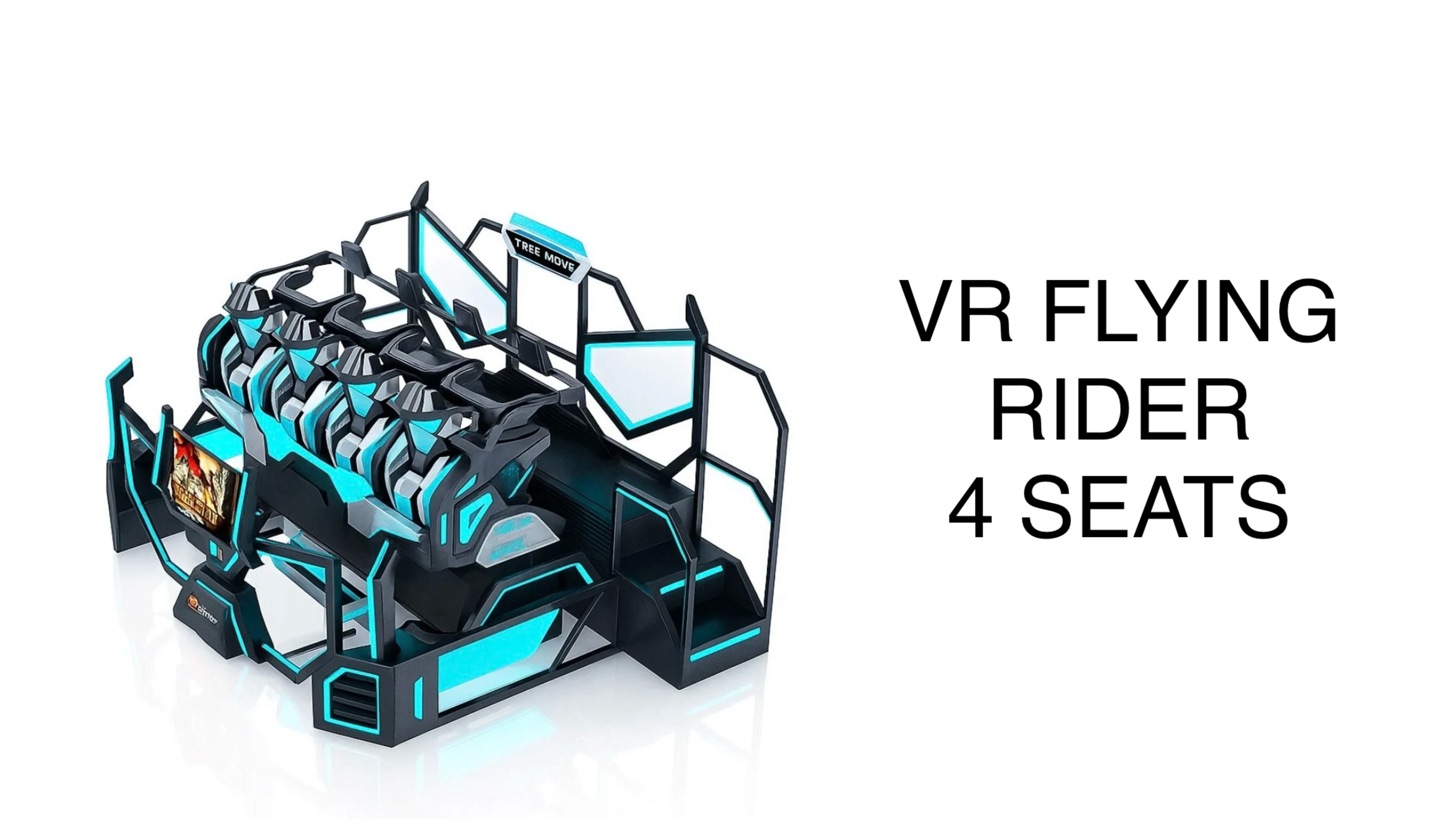 Movie Power VR Flying Rider 4 Seats