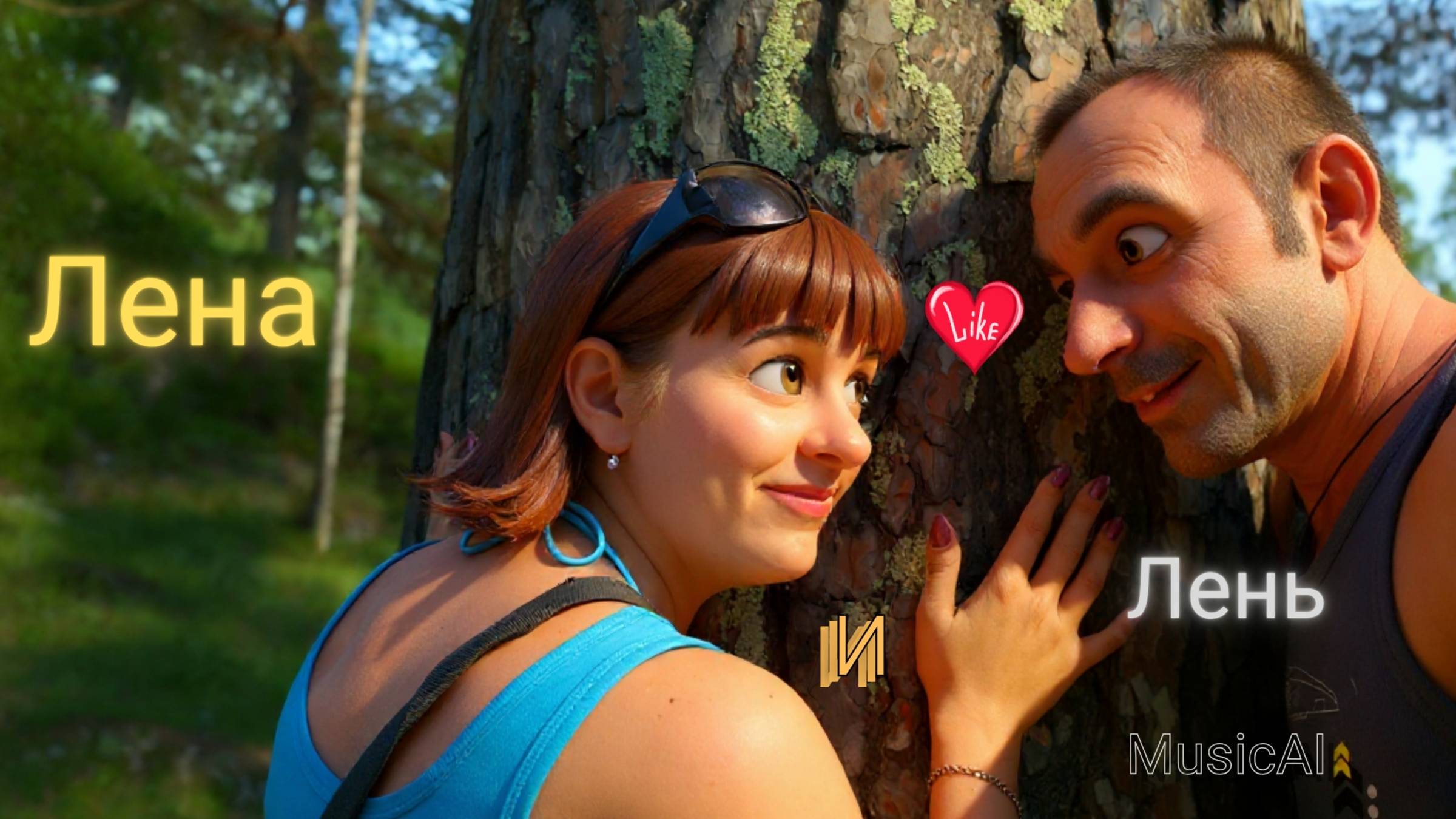 💛 «Лен и Лень» — философский поп с улыбкой. #MusicAI #LightPop #РусскийШансон #НовыйРелиз2025