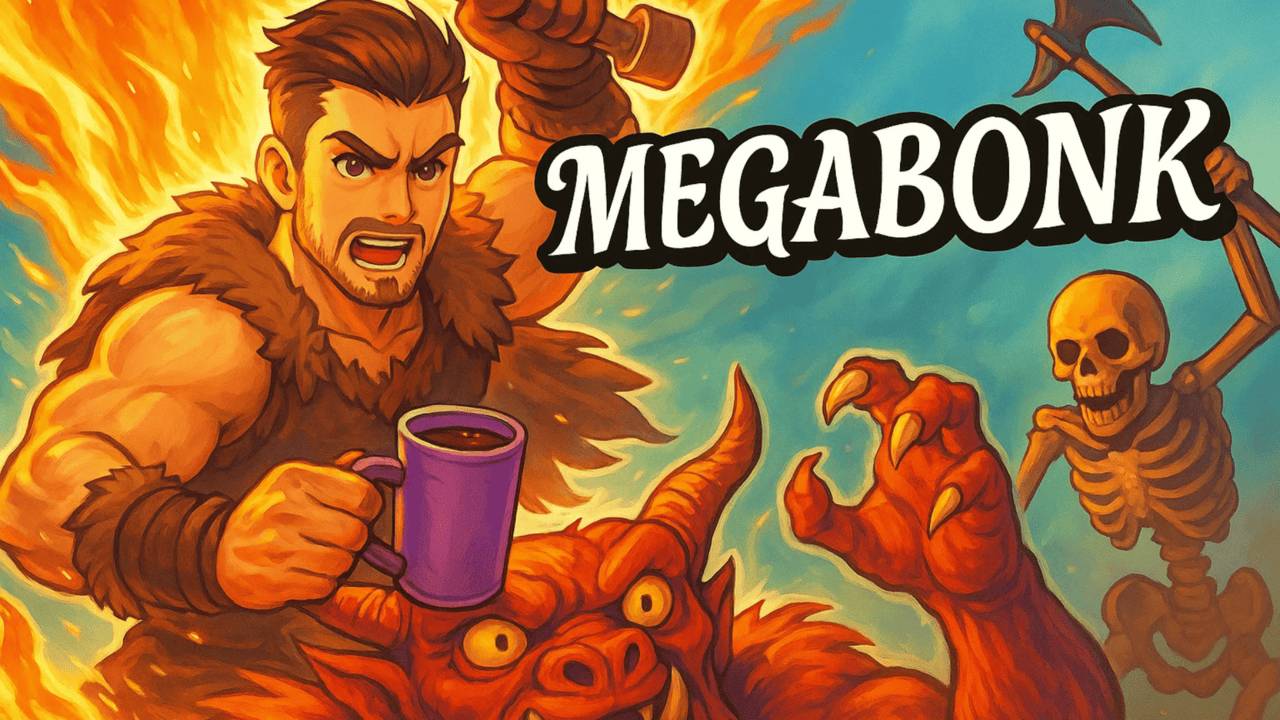 Кастуем,ударяем и орём | Megabonk