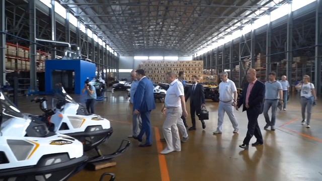 Заместитель министра промышленности Российской Федерации посетил ООО «ЖУКОВСКИЙ МОТОВЕЛОЗАВОД»