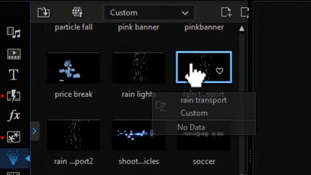 PowerDirector 21...- Создайте научно-фантастический эффект переносчика