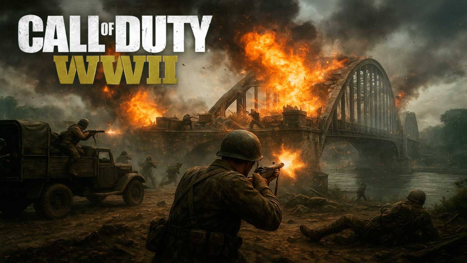 🚀 Адский штурм моста на Рейне! Call of Duty: WWII