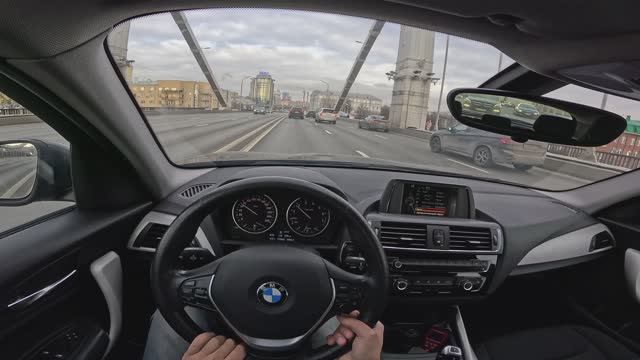 2017 BMW 118i F21 / БМВ 118и Ф21 1.5 Турбо робот 136 л.с. | Тест драйв от первого лица | Обзор