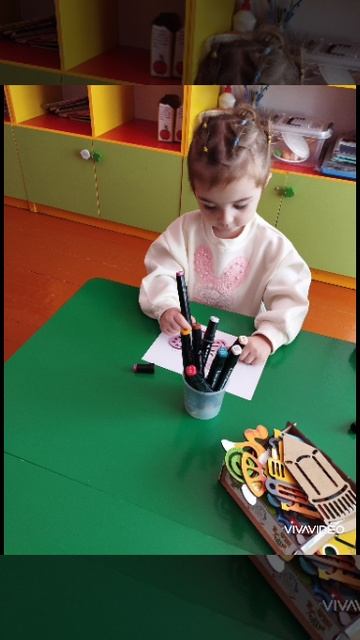 Процесс обучения в группе Ягодки