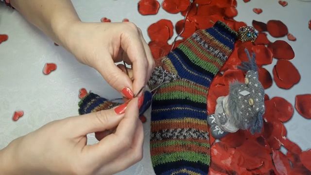 Пятка бумеранг.Упрощенный вариант.