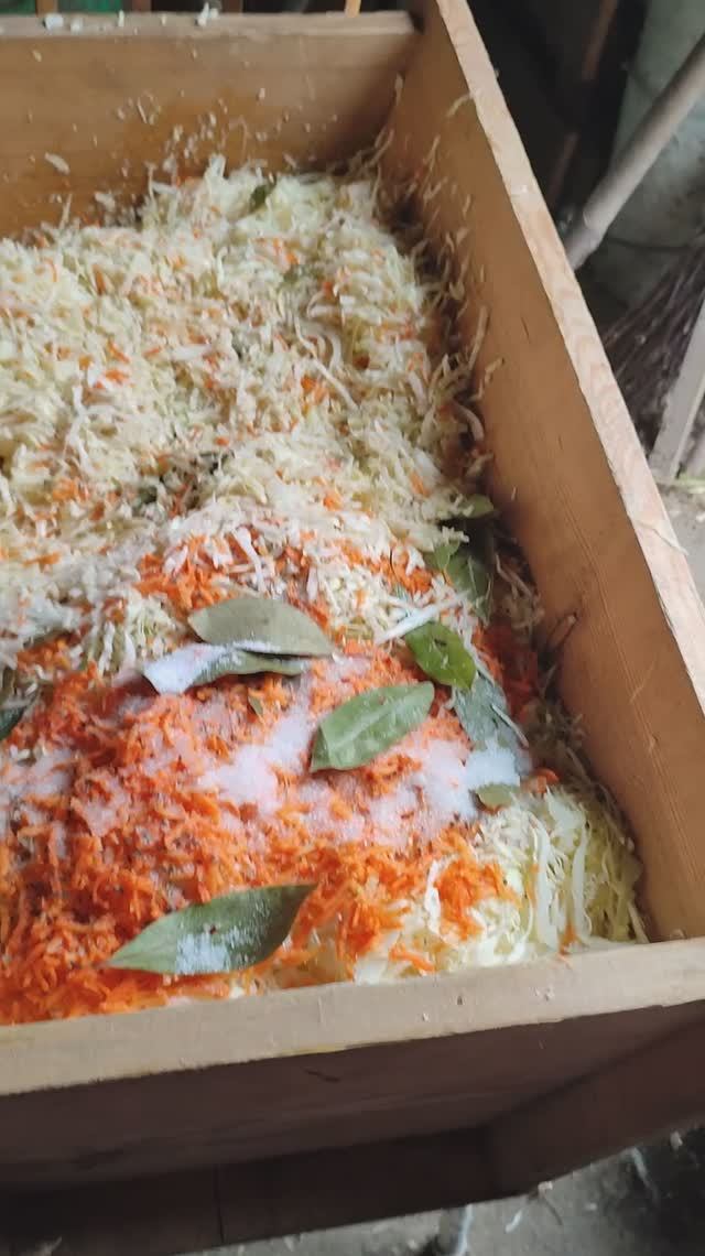 Красим капусту! Мой метод!