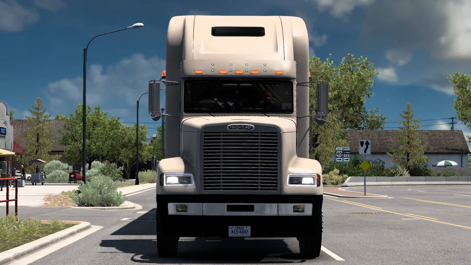 424 / ATS 1.56 / Freightliner FLD / Реальная экономика.