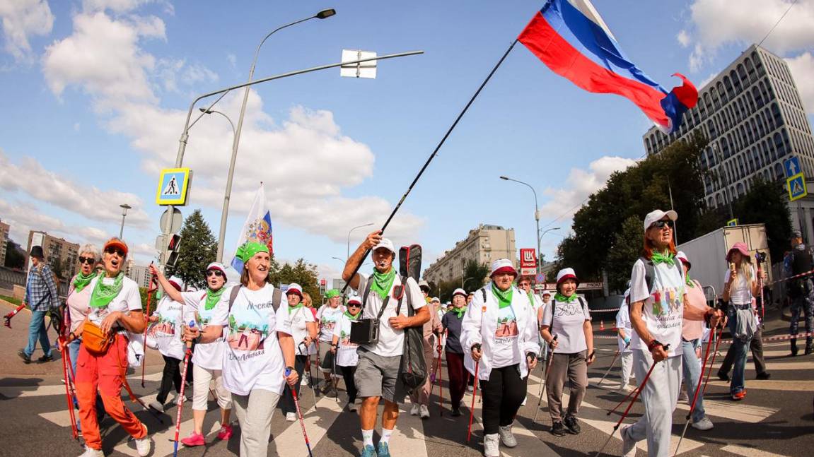 6 сентября День Ходьбы в Москве.