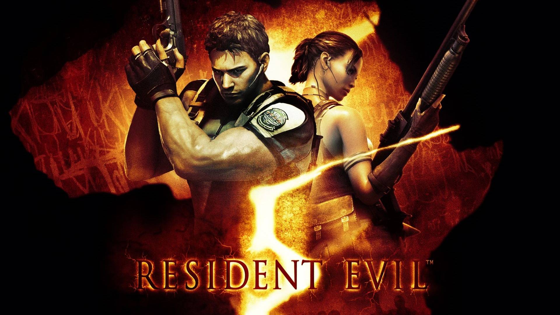 Resident Evil 5 И все это от цветов? часть 10