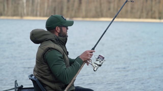 "PATERNOSTER" Рыбалка на озере весной.