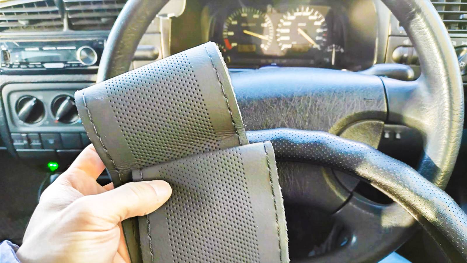 Как заменить оплётку руля? Просто — руль теперь приятный! | Golf 3